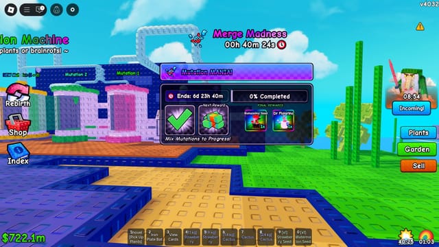 Plants Vs Brainrots Merge Madness update patch notes