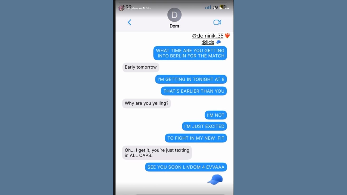 Liv Morgan Posts Screen Recording of Texts With Dominik Mysterio; Very ...
