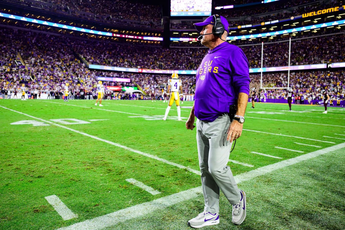 "He'd spend more time golfing than in LSU": CFB insider exposes Brian ...