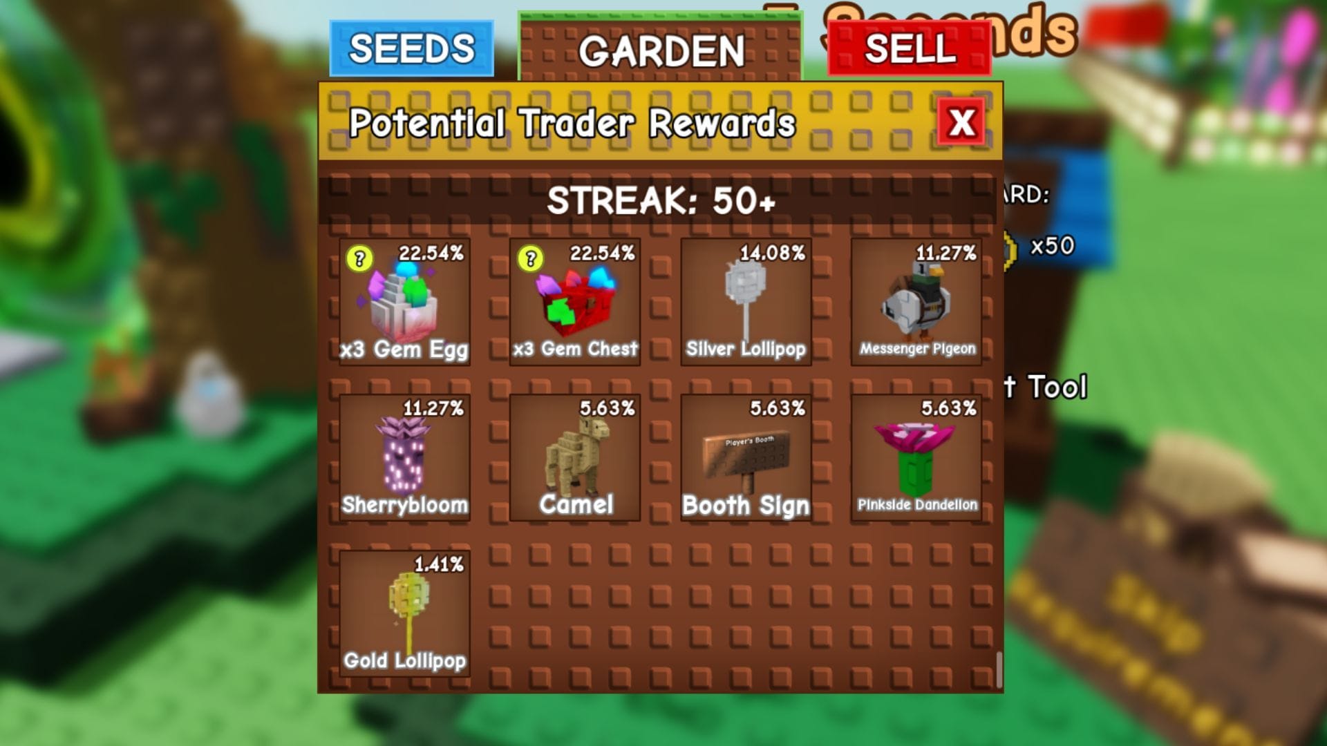 Grow a Garden Messenger Pigeon guide