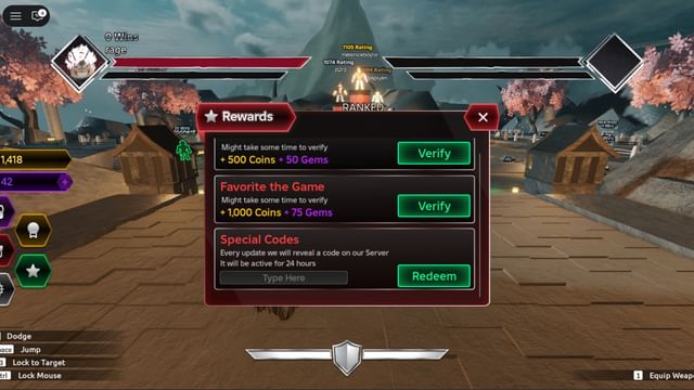 Dueling Grounds codes (November 2025)