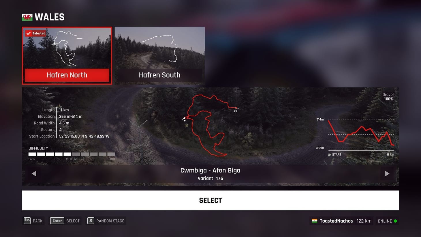 All tracks and stages in Assetto Corsa Rally