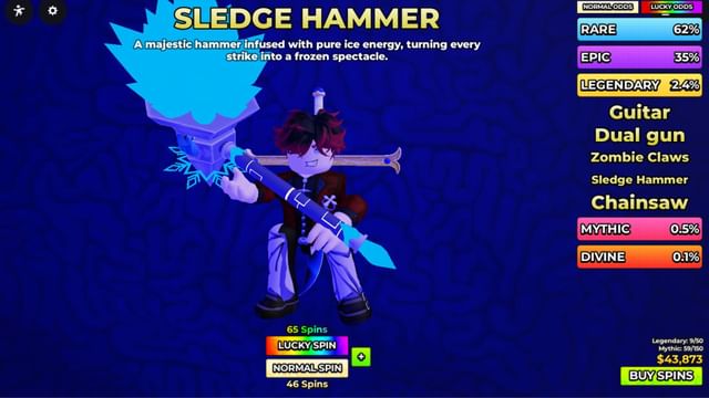 Hunty Zombie Sledge Hammer weapon guide