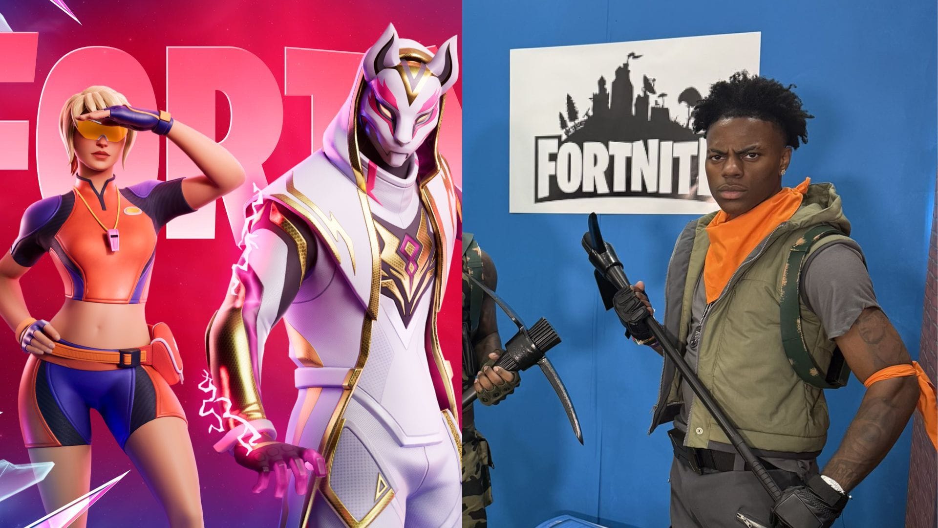 IShowSpeed hints at upcoming Fortnite Battle Pass skin during stream