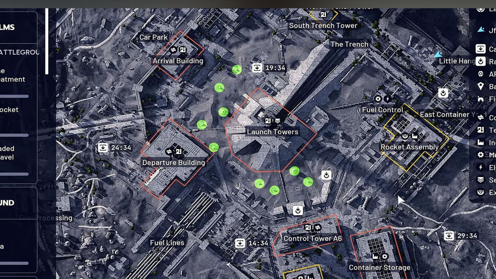 How to get Launch Towers Fuel Cells on Spaceport in Arc Raiders