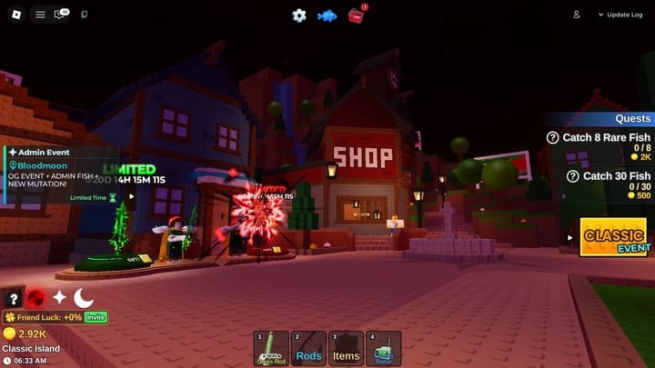 Fish It Classic Event update patch notes