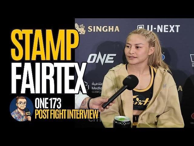 ONE 173: Stamp Fairtex eyes Kana rematch with ‘a better body than now ...