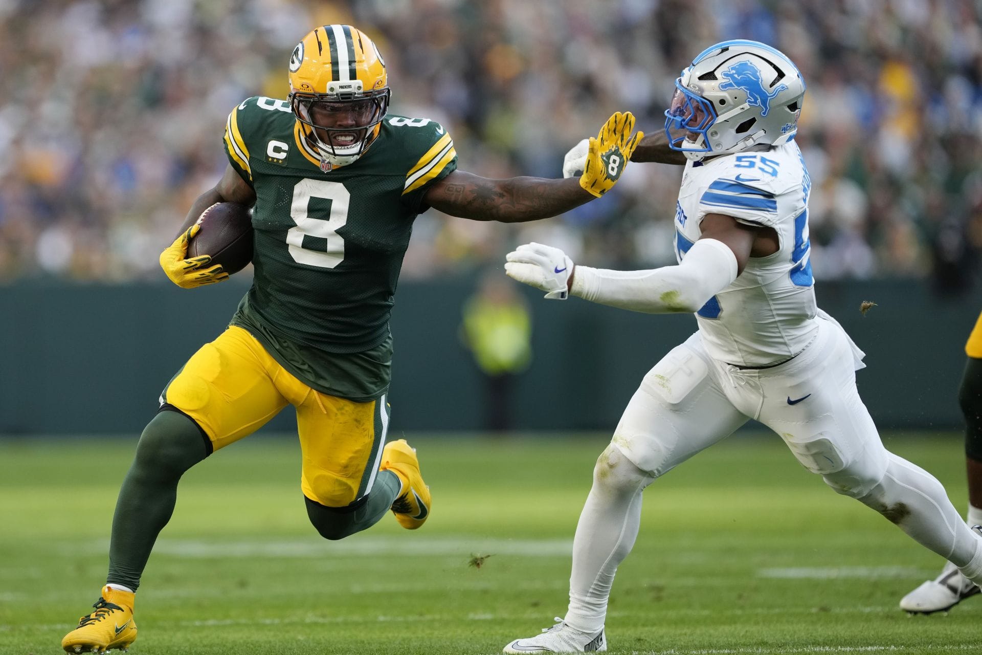 Detroit Lions vs Green Bay Packers projected starting lineup and depth ...
