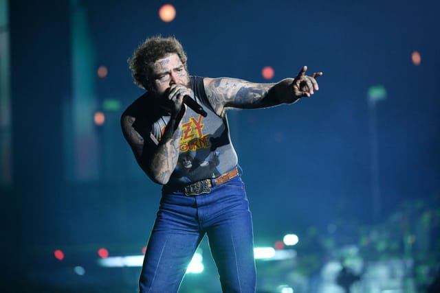 "He's absolute garbage" "Culture vulture": NFL fans rip Post Malone for ...