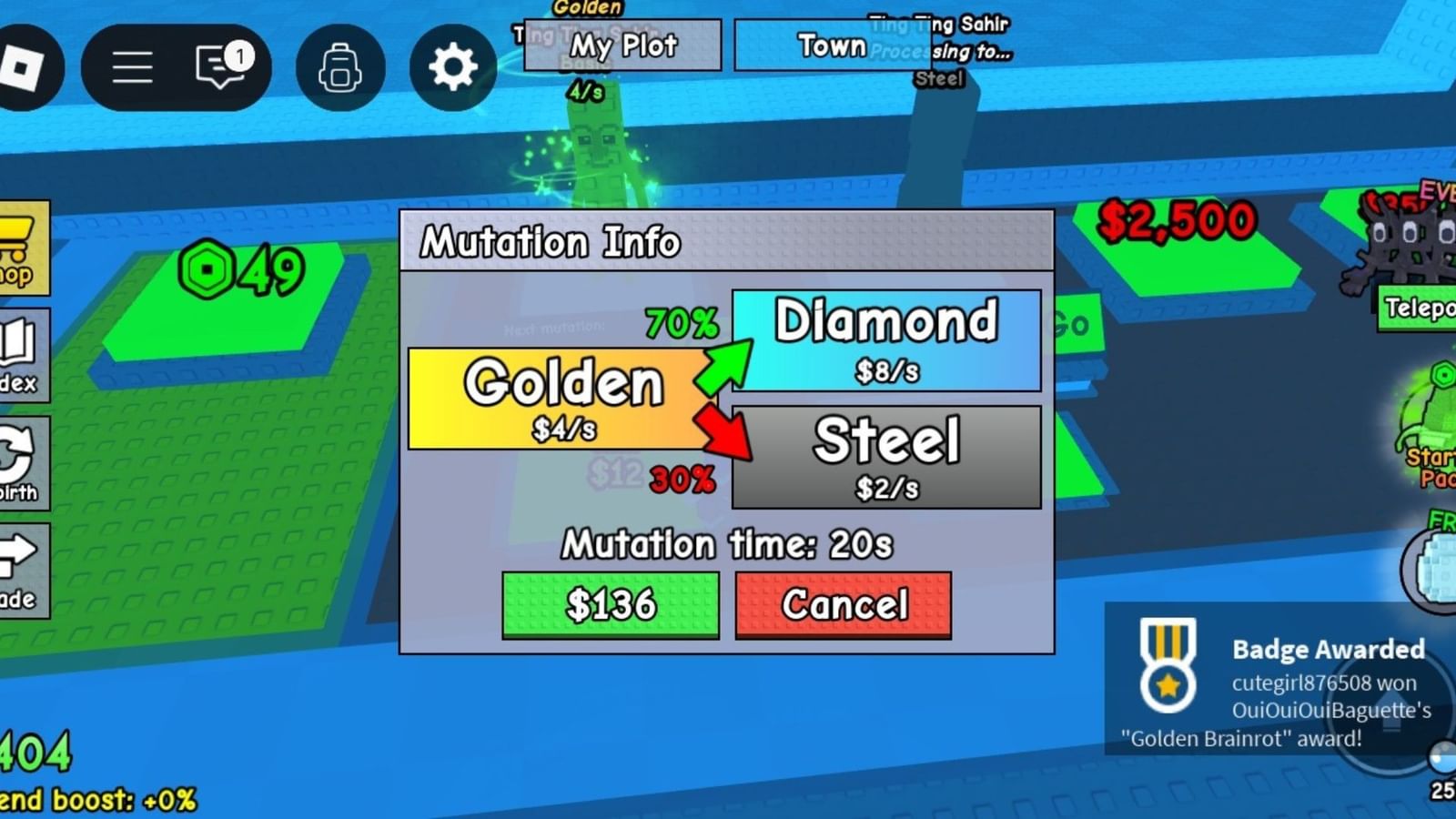 Mutate or Lose Brainrot: A beginner’s guide