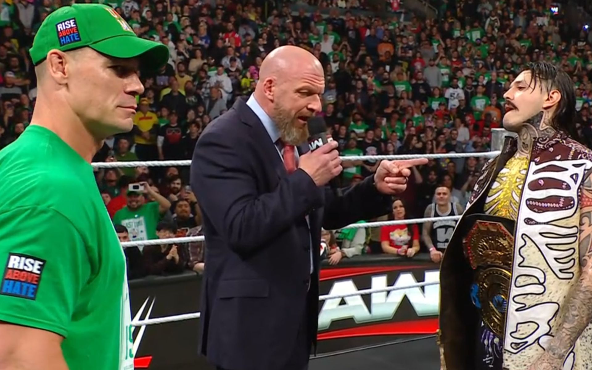 Triple H shocks Dominik Mysterio with sudden announcement after confrontation with John Cena on RAW
