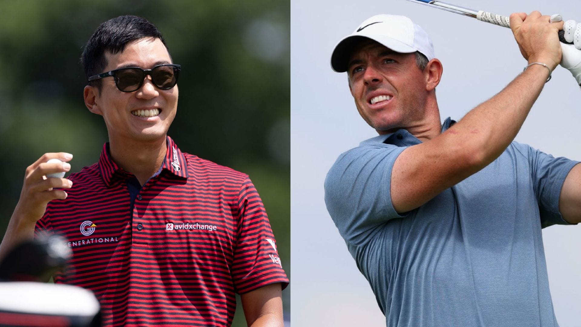 Michael Kim left in awe of Rory McIlroy driving the green at the Abu ...