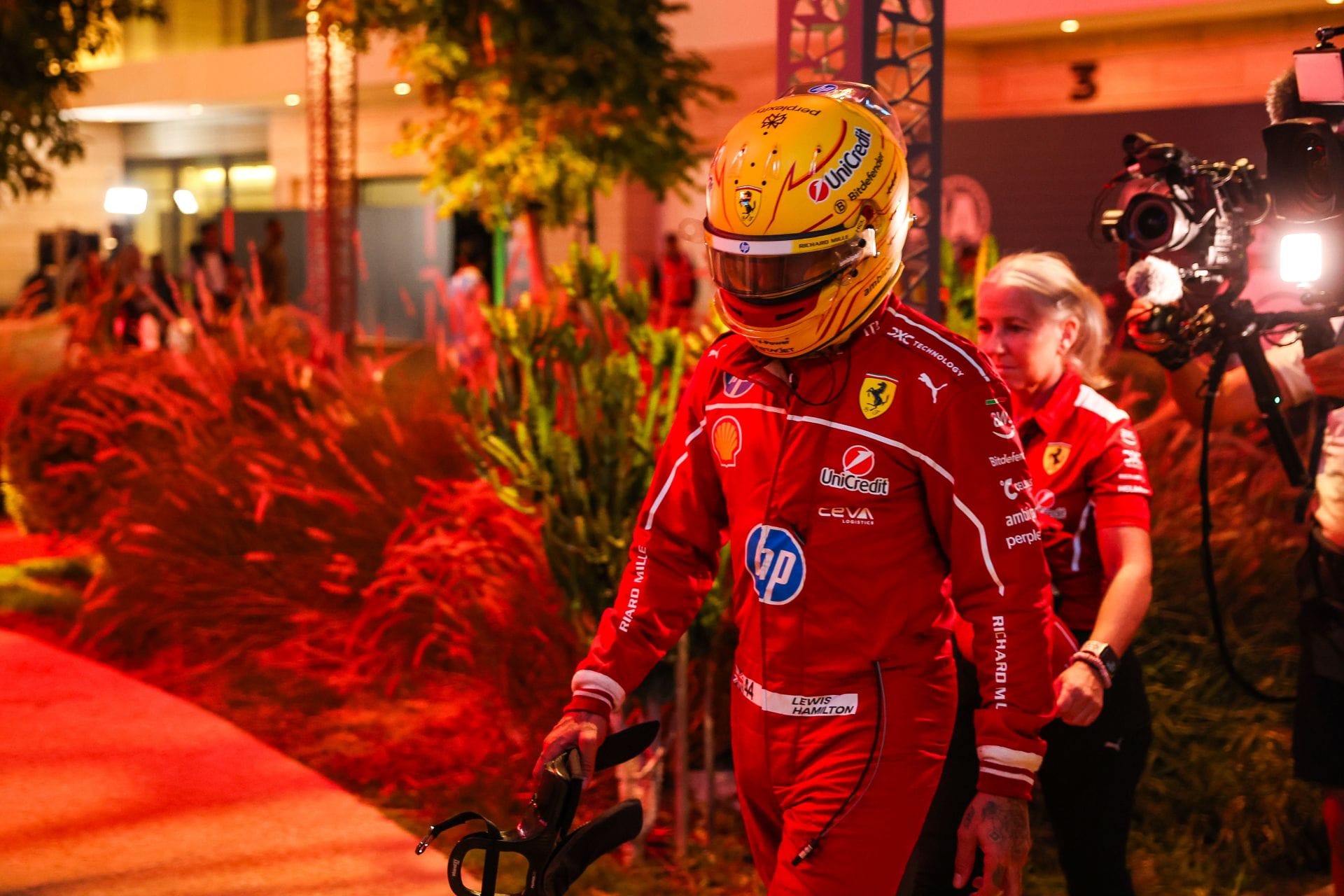"Lewis Hamilton, it might be time to go spend time with the family ...