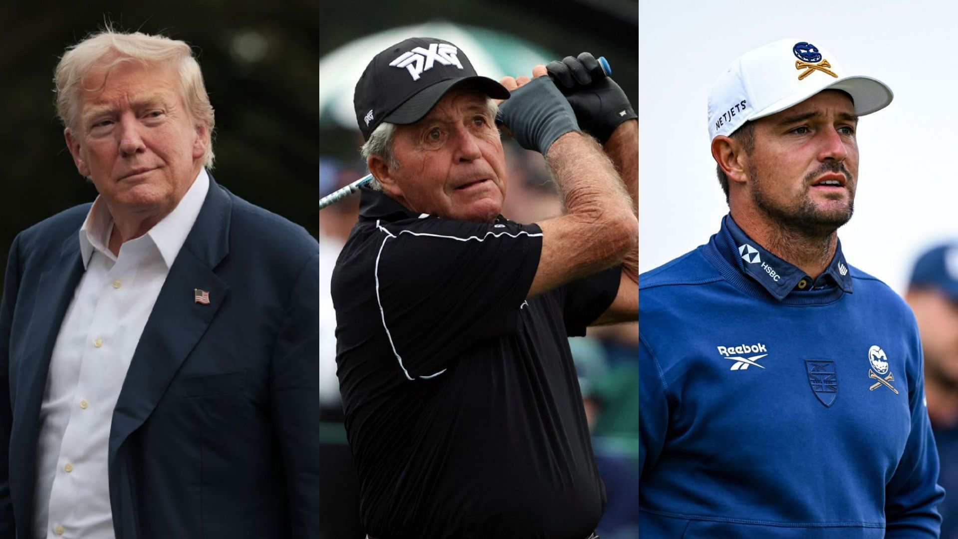 Donald Trump, Bryson DeChambeau, and Gary Player link up as 90-year-old ...