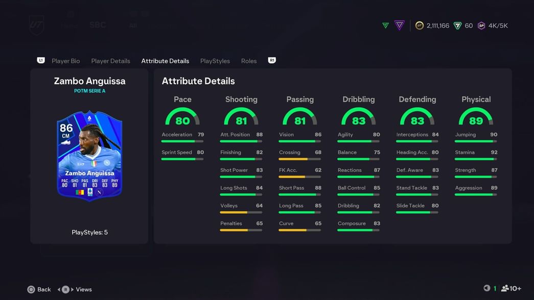 EA FC 26 Andre-Franck Zambo Anguissa POTM SBC: All tasks and cheapest ...