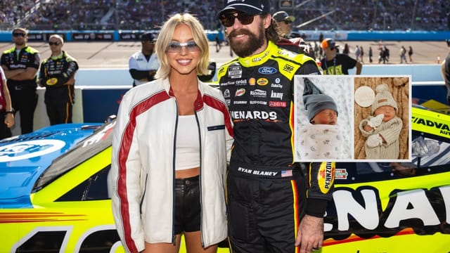 Sydney Sweeney and the NASCAR world react to Ryan Blaney and wife ...