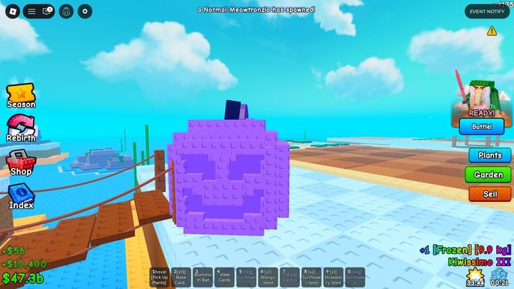 Plants Vs Brainrots Season 1 update patch notes