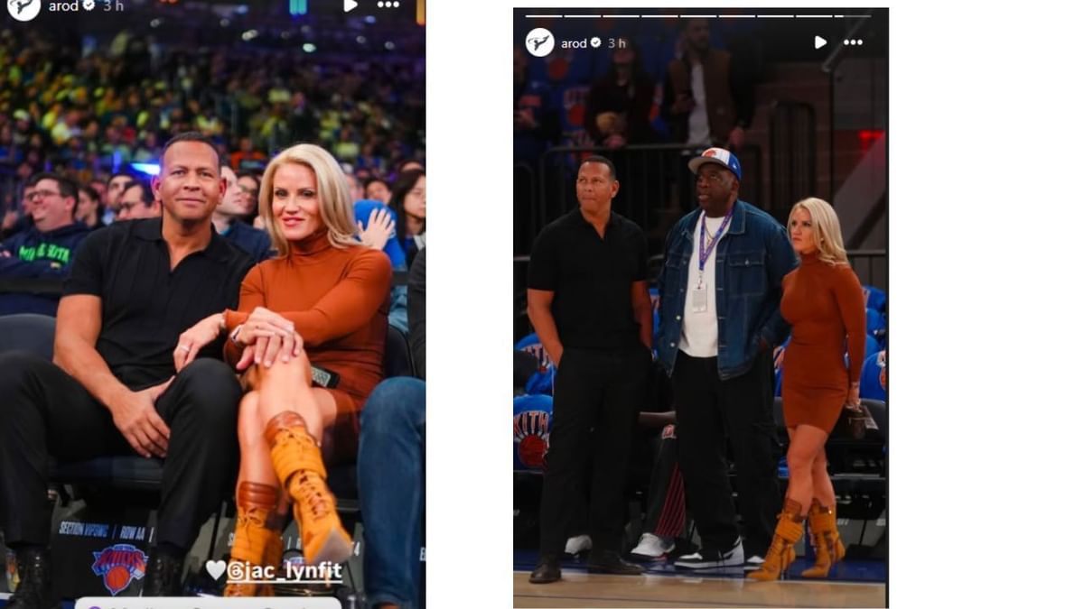 Alex Rodriguez's girlfriend Jaclyn Cordeiro steals spotlight in brown ...