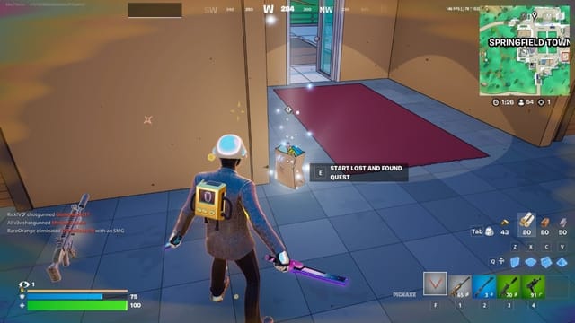 Fortnite Simpsons Season: A Lost and Found quest guide