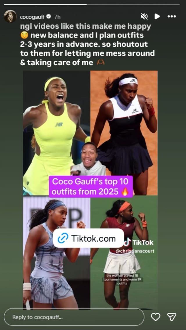 Coco Gauff proudly embraces her ‘messing around’ as million-dollar New ...