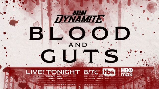 Popular star busted open after disturbing spot at AEW Blood & Guts 2025