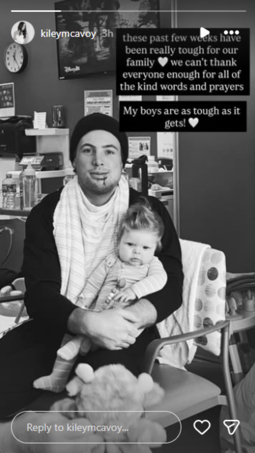 Charlie McAvoy's wife Kiley shares an update after Bruins D-man's ...