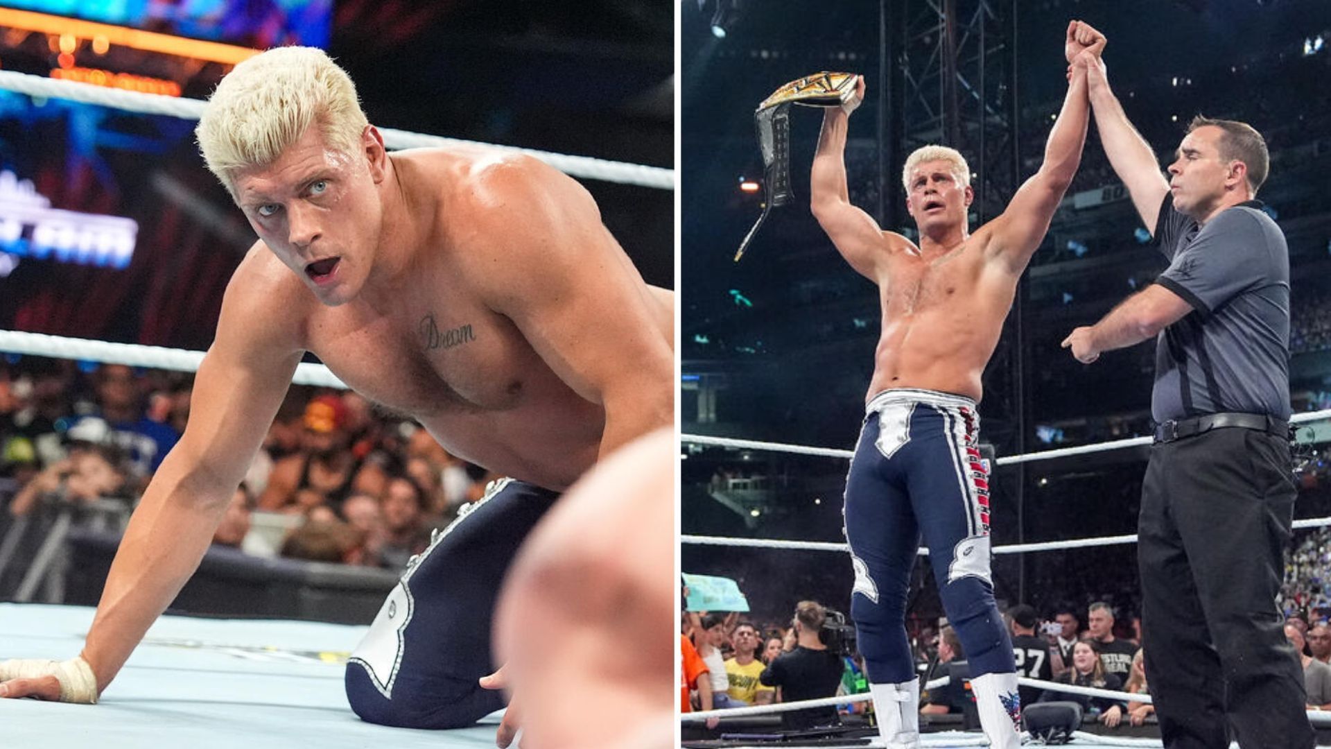Cody Rhodes uses "illegal" means to retain WWE Championship
