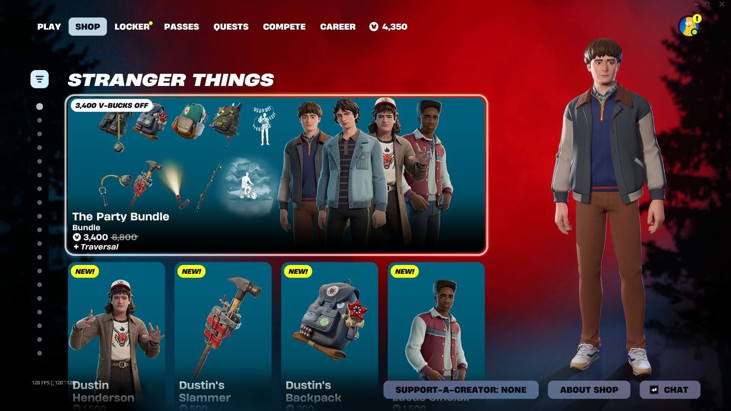 How to get Stranger Things Will skin in Fortnite