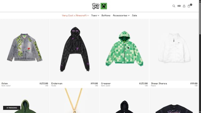 Very Cool x Minecraft collab announced