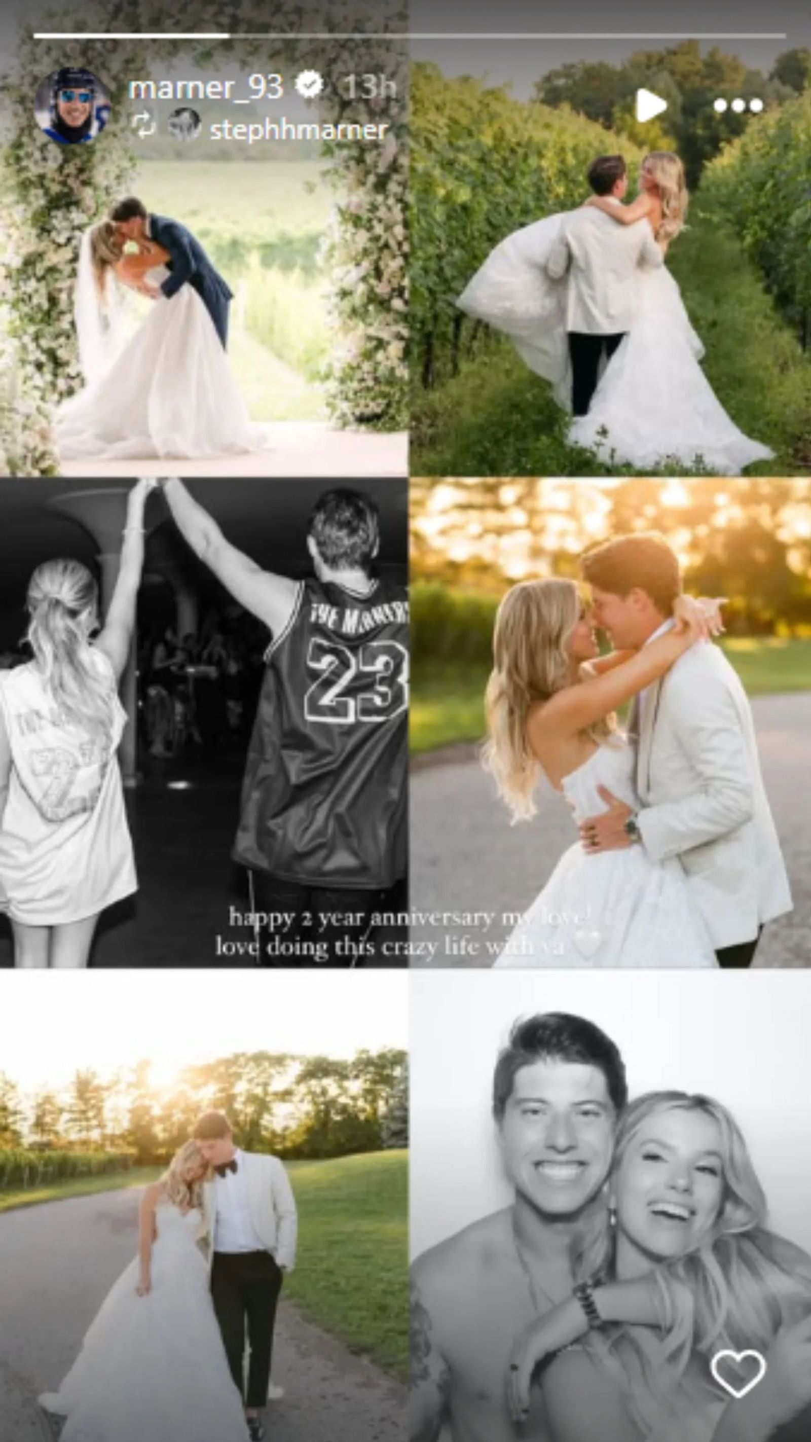 Mitch Marner's wife Stephanie and son Miles rock 'The Hangover ...