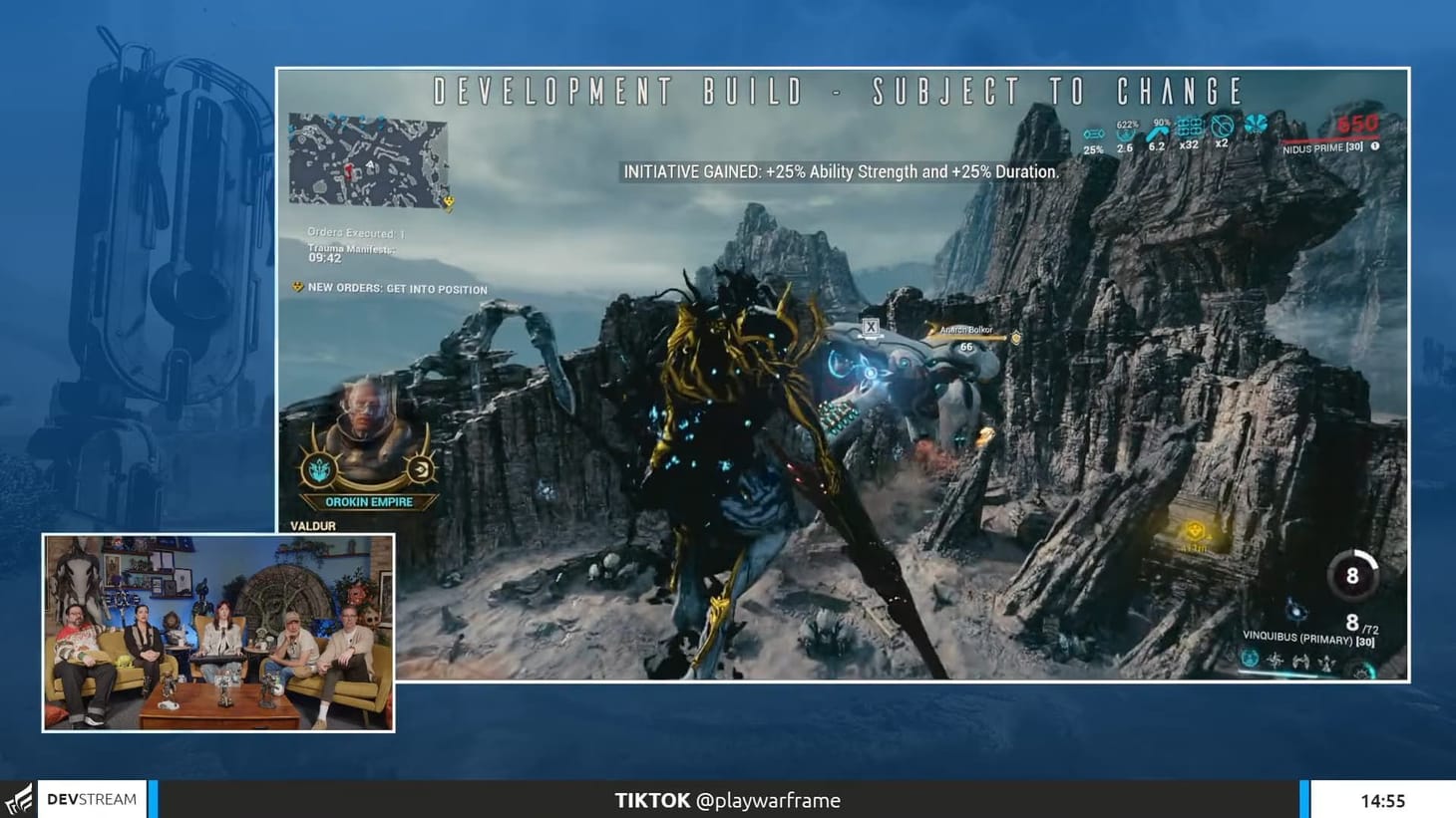 Warframe Devstream 191 recap: Perita Rebellion bosses, rifle-melee hybrid weapon, New Operation