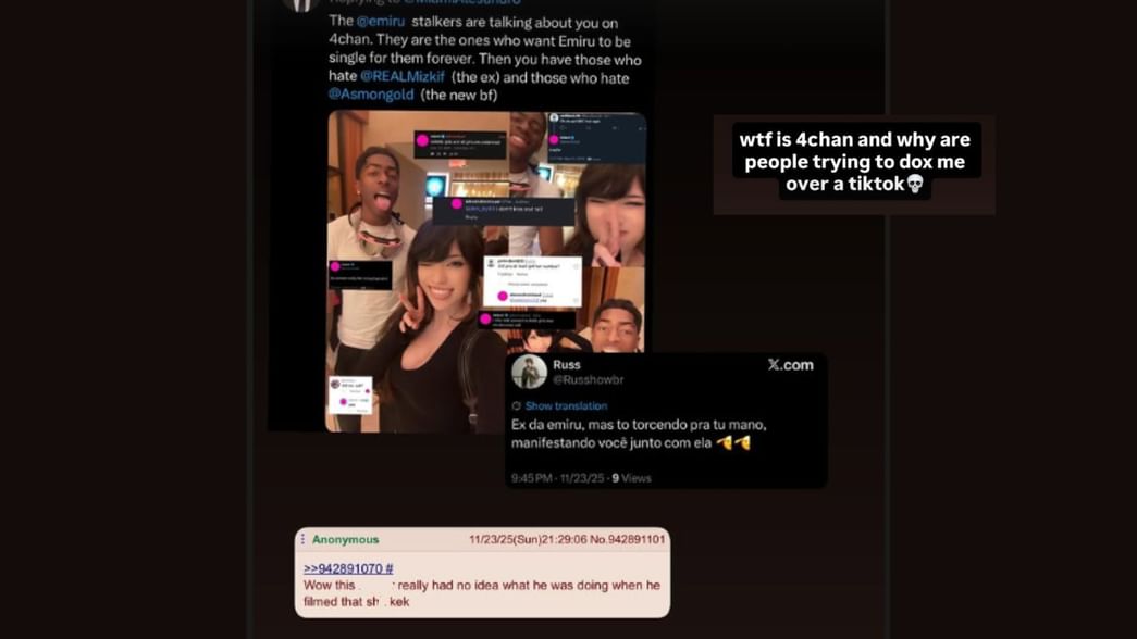 Who is Alesandro Misael, aka "Miami"? Content creator's post with Emiru ...