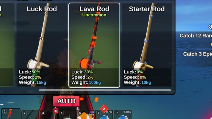 Fish It Lava Rod guide