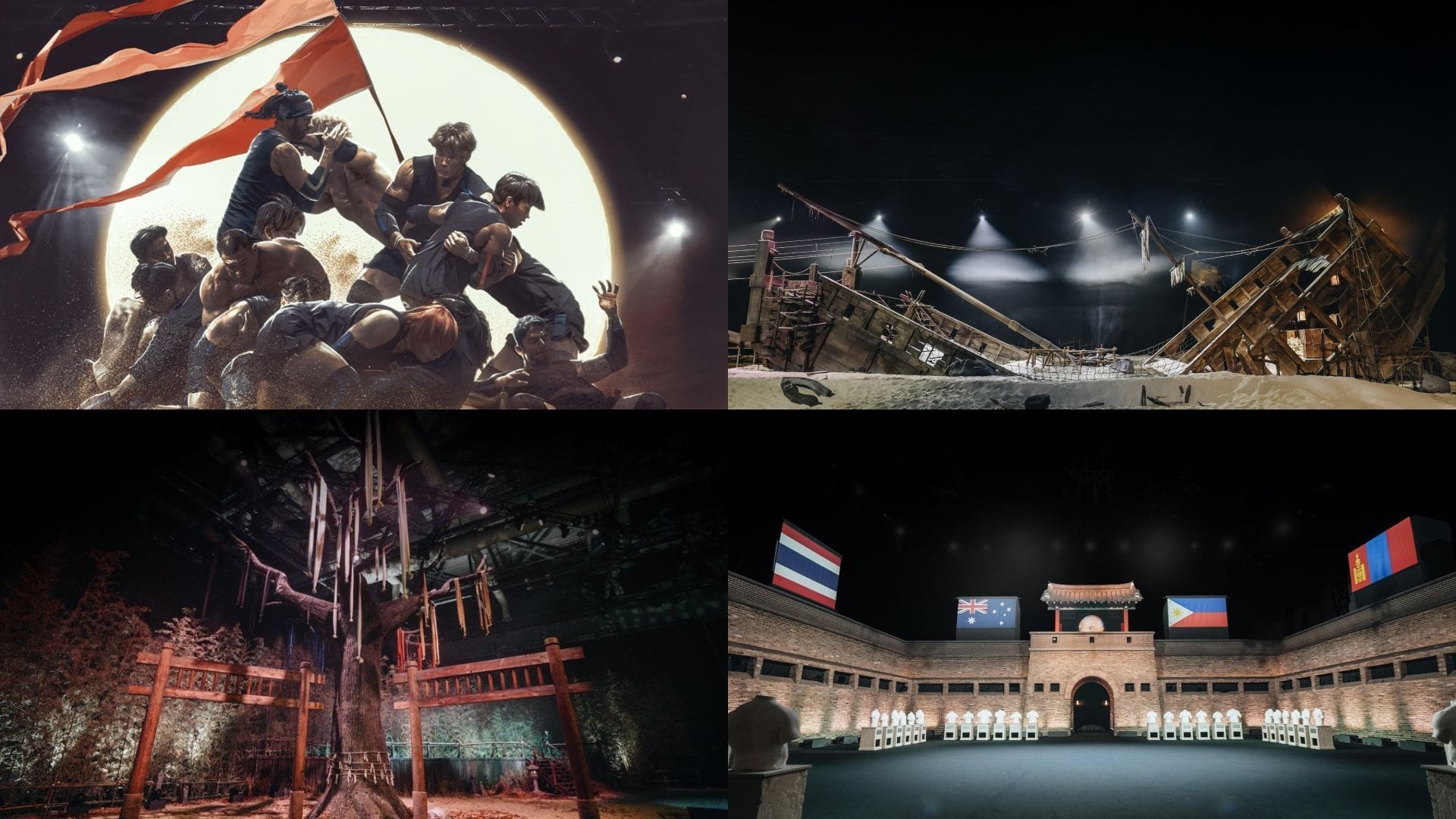 Physical: Asia - All challenges in order, rules, ranks, eliminations ...