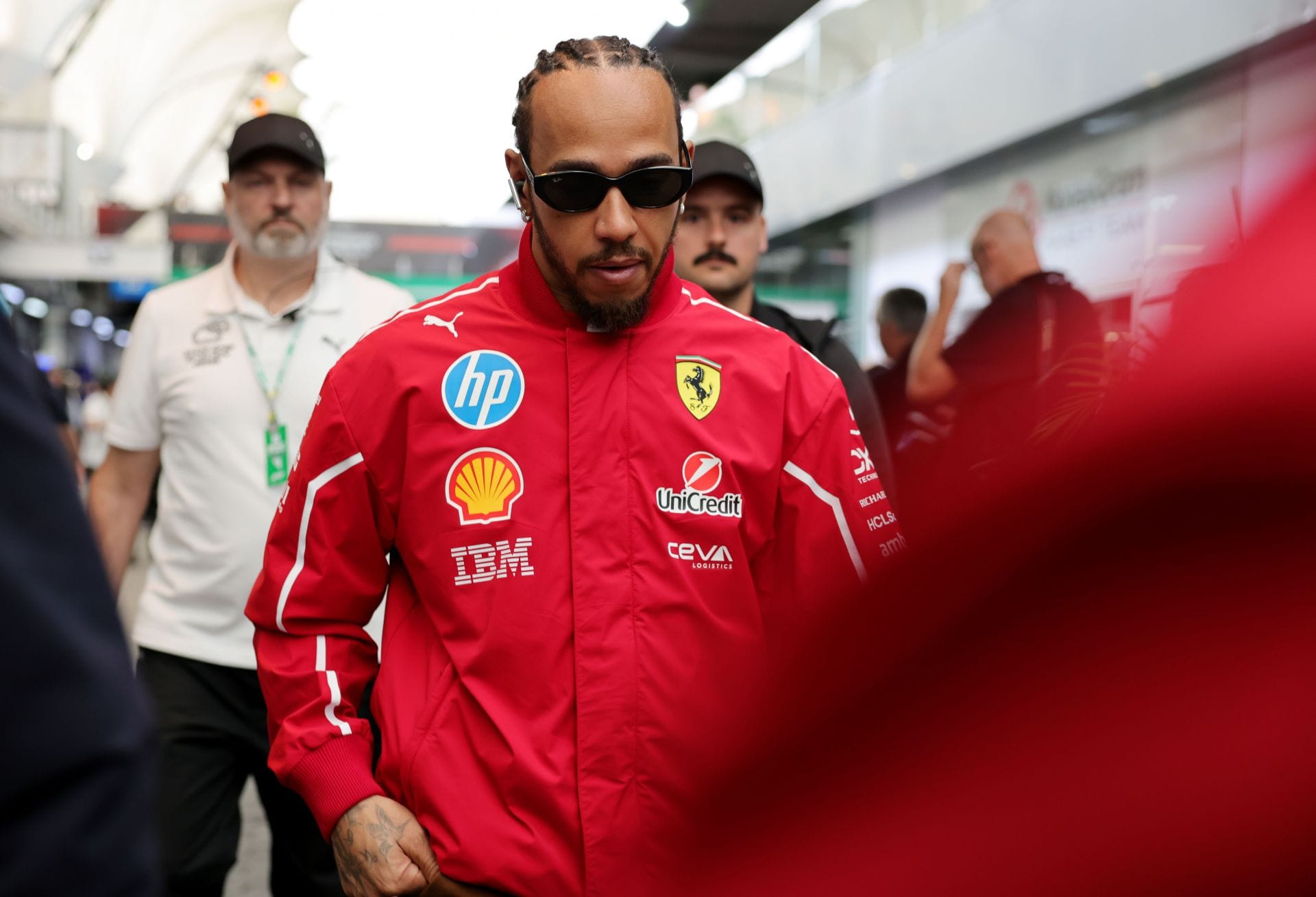 Lewis Hamilton faces fan pushback for his 'driver with a Brazilian flag ...