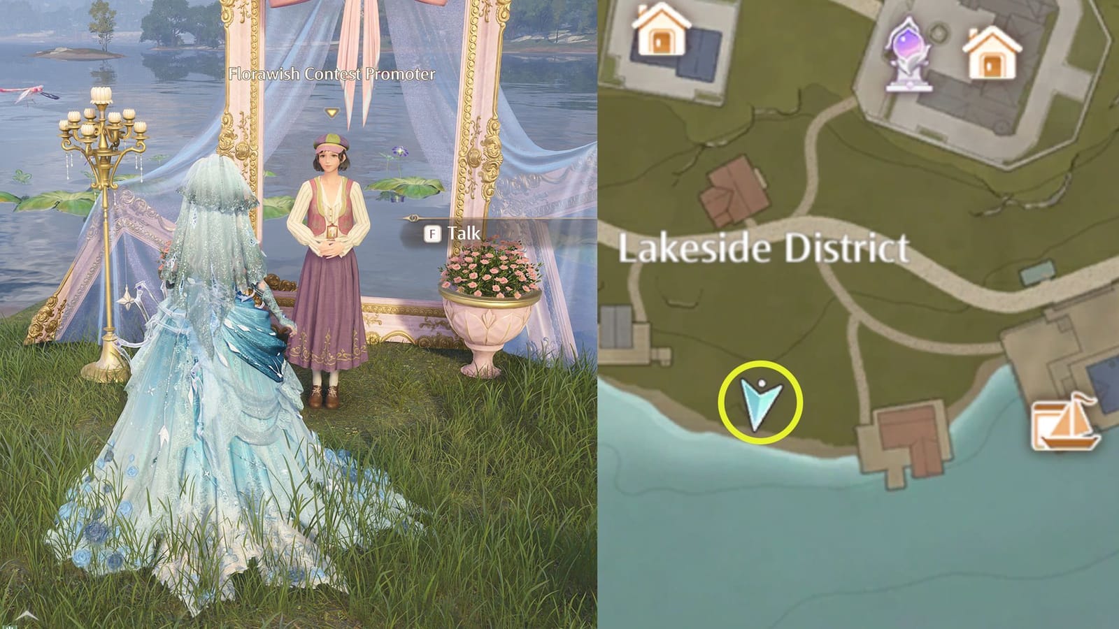 Infinity Nikki Stamp of Memories: Florawish locations