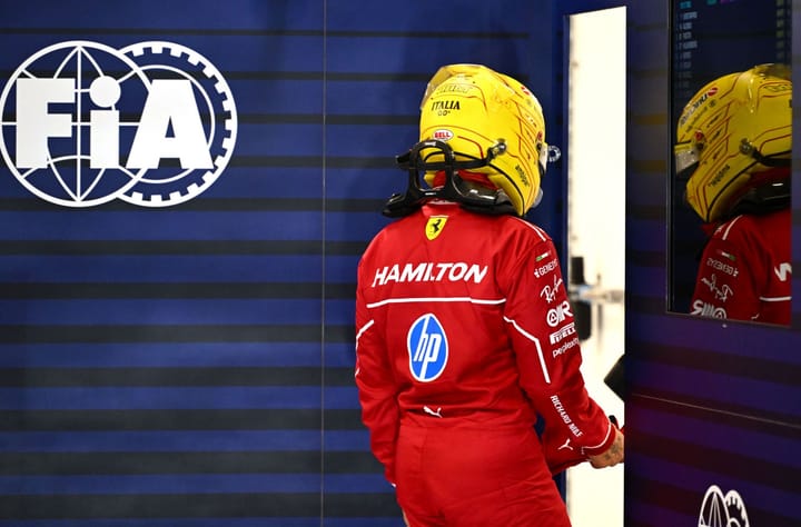 Watch: A deflated Lewis Hamilton faces the media after F1 Qatar GP ...