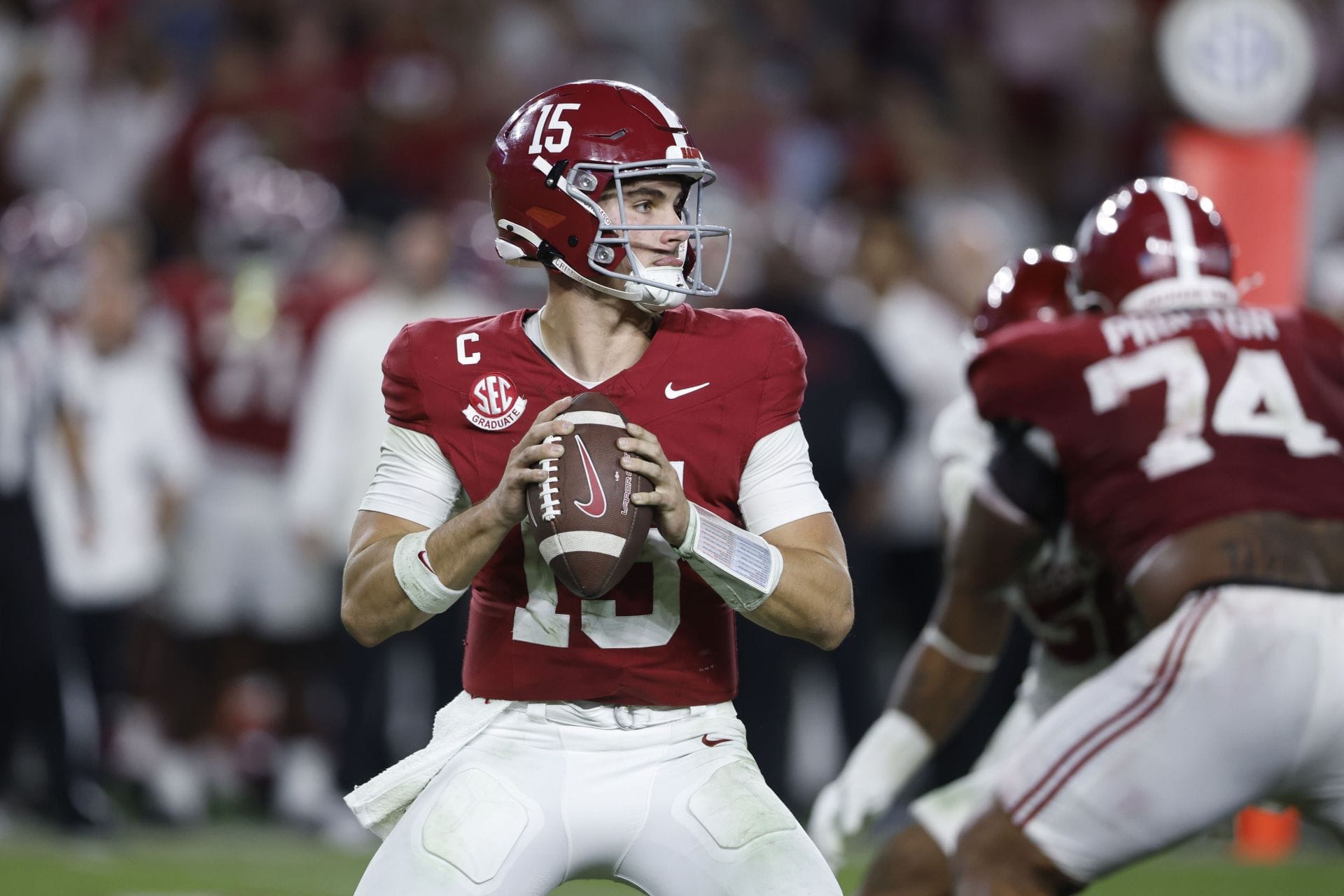 Alabama vs. Auburn projected starting lineup and depth chart for Week ...