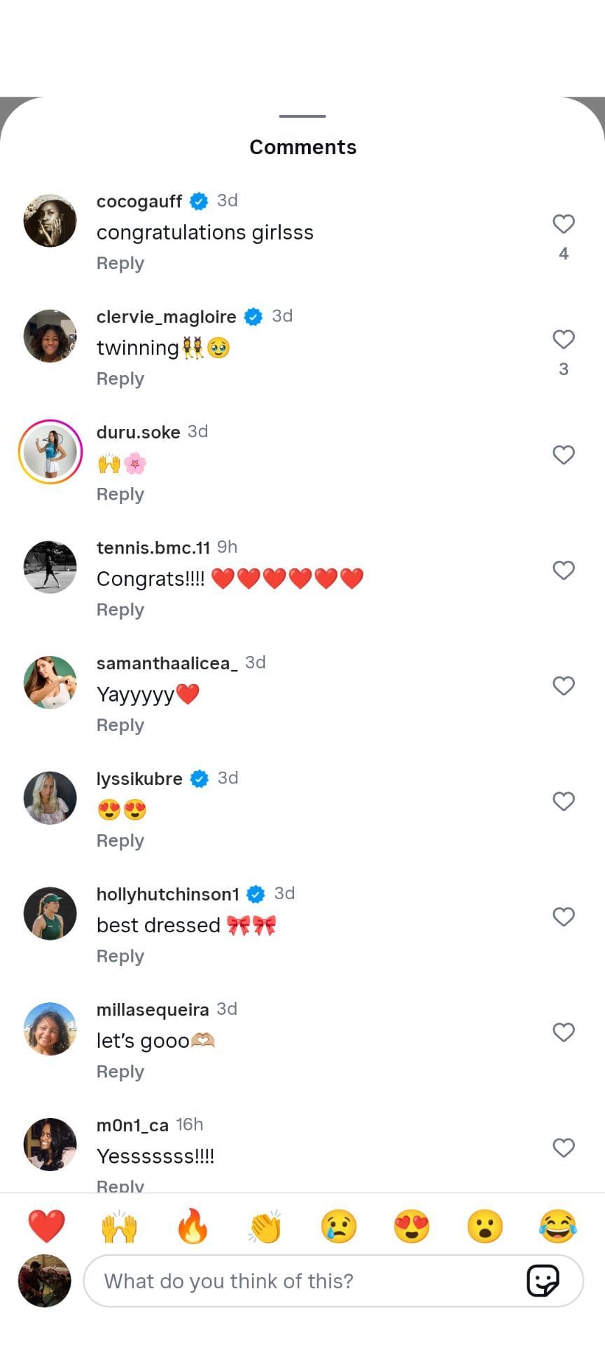 Coco Gauff sends touching message to childhood bestfriend Jamilah after ...