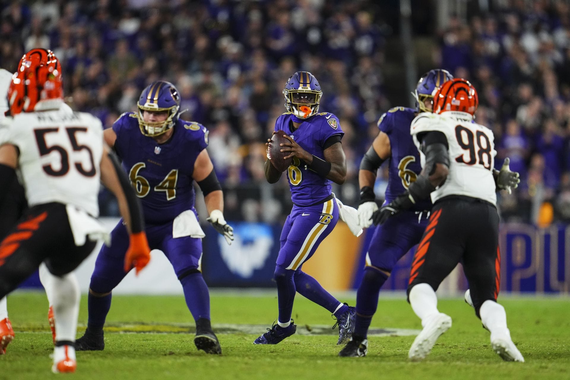 Baltimore Ravens vs Cincinnati Bengals projected starting lineup and ...