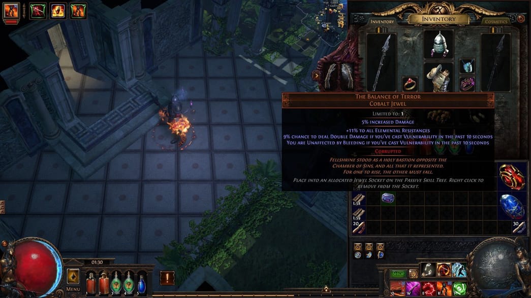 Path of Exile Balance of Terror: Drop sources, affixes, and build usage