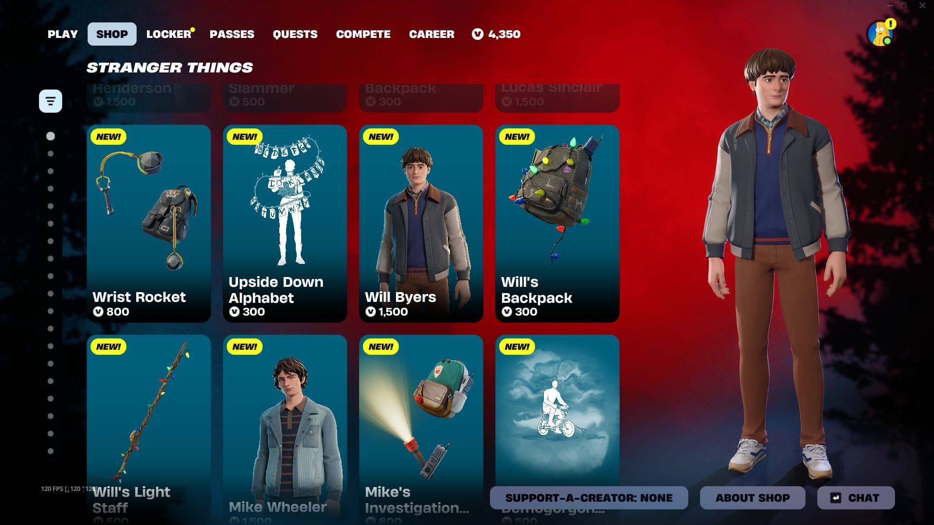 How to get Stranger Things Will skin in Fortnite