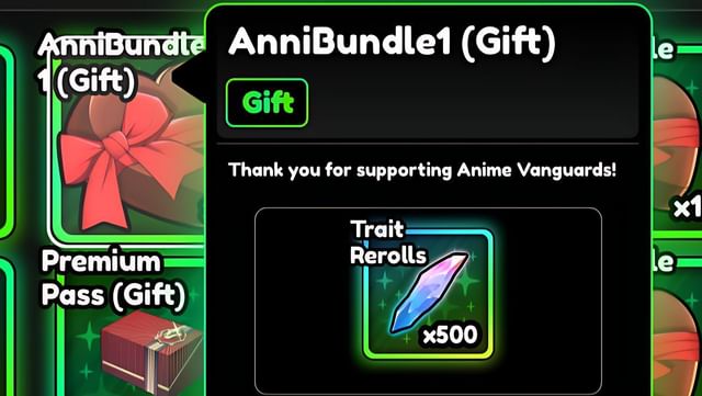 Anime Vanguards trading guide