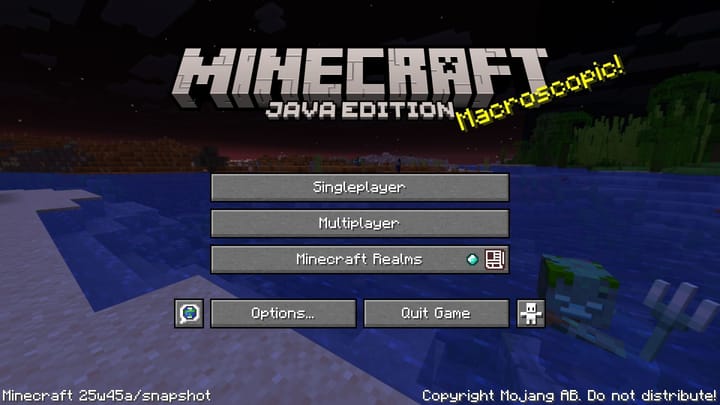 Minecraft reveals new menu screen panorama for upcoming Mounts of ...