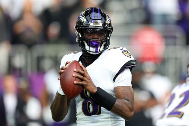 "Homie is never winning a ring": NFL fans react as Lamar Jackson jokes ...