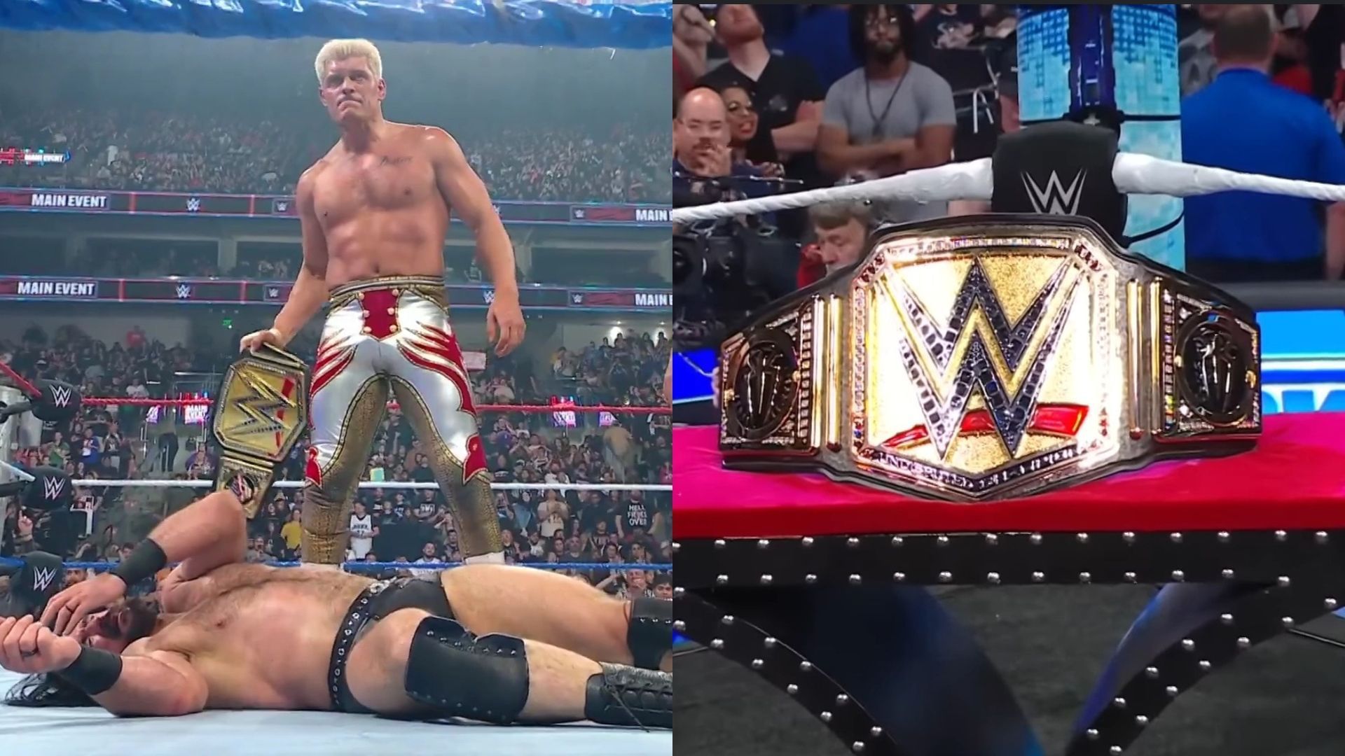 WWE Championship BREAKS in unfortunate incident on Saturday Night's ...
