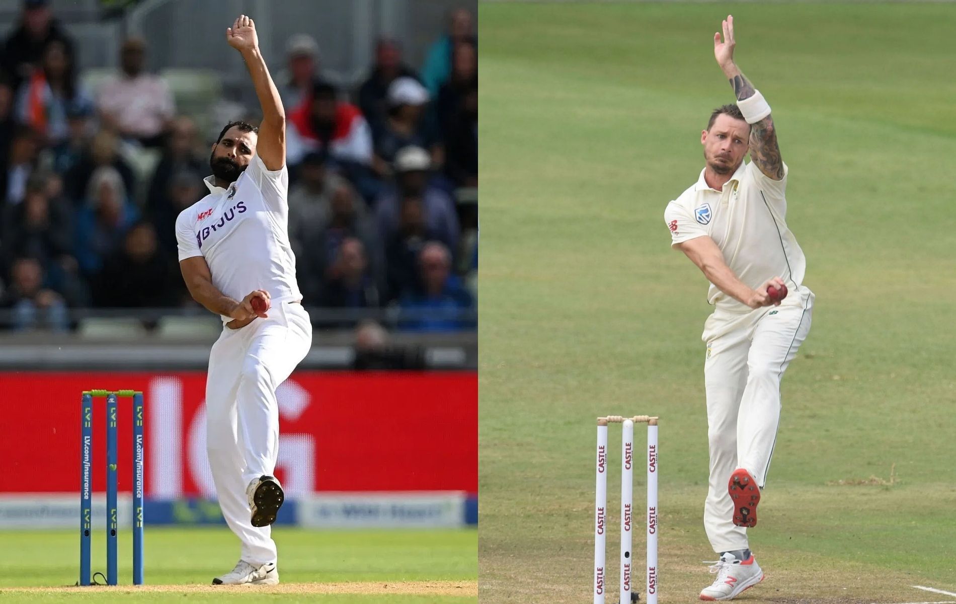 Mohammad Shami vs Dale Steyn - comparing their stats after 64 Tests