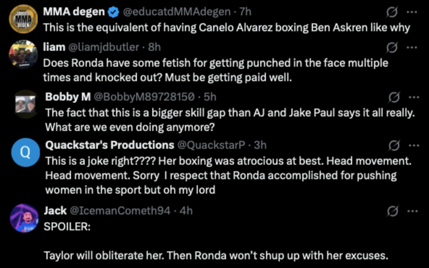 "This is a joke right????" - Fans react to Ronda Rousey reportedly ...
