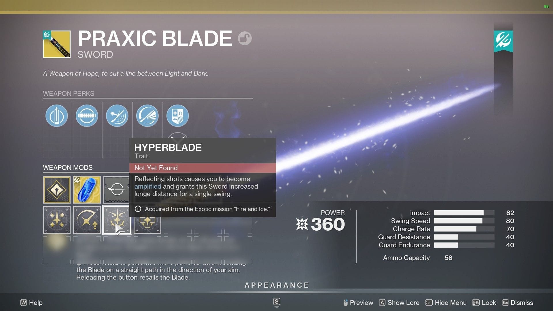 How to get the Hyperblade Catalyst for the Praxic Blade in Destiny 2 ...