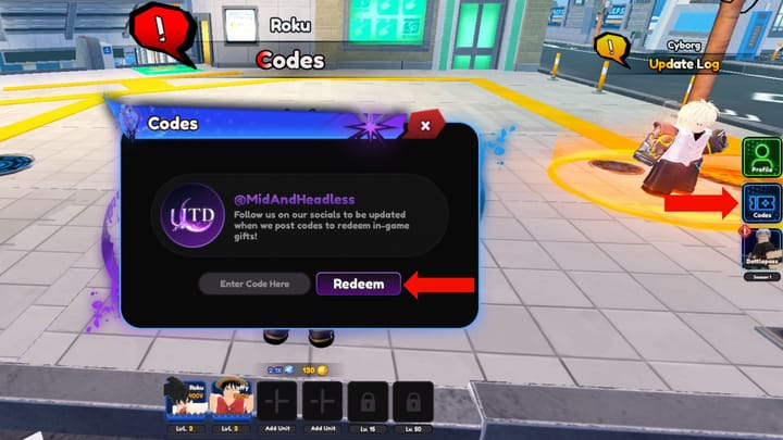 Universal Tower Defense X codes (May 2026)
